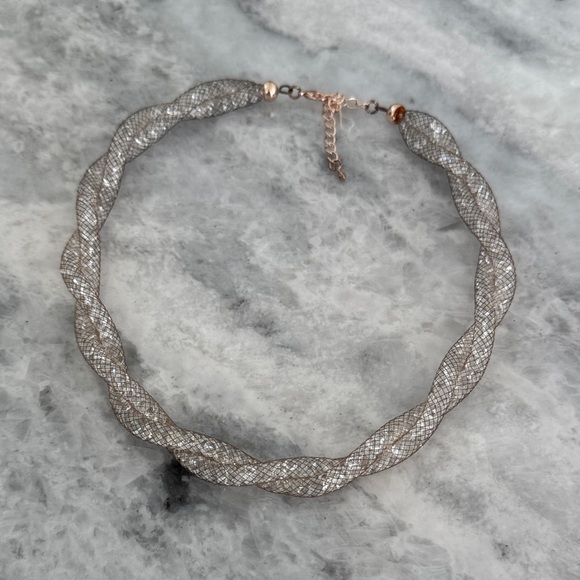 Jewelry | Elegant Silver Mesh Necklace | Poshmark